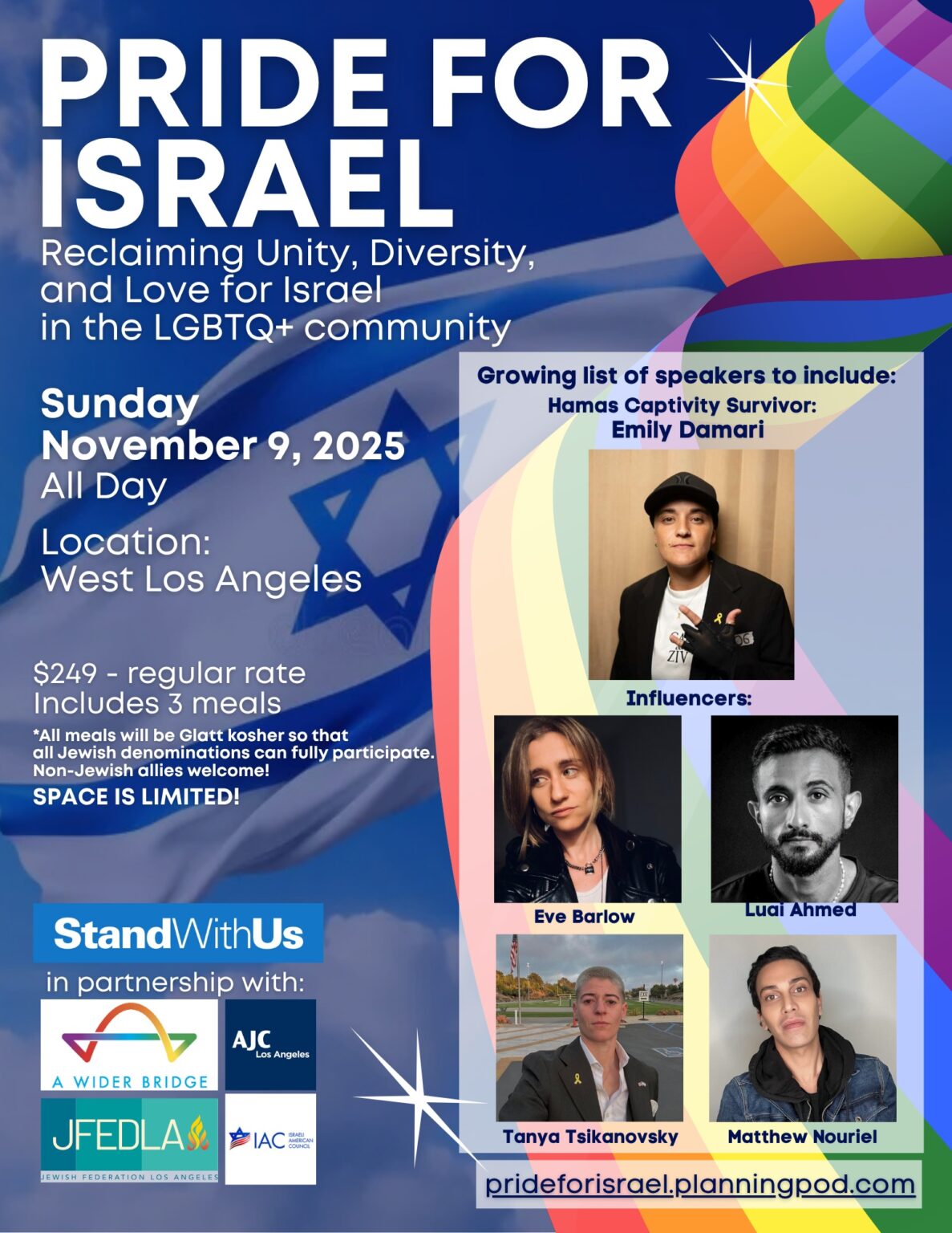 First-Ever “Pride For Israel” Conference in Los Angeles for LGBTQ+ ...